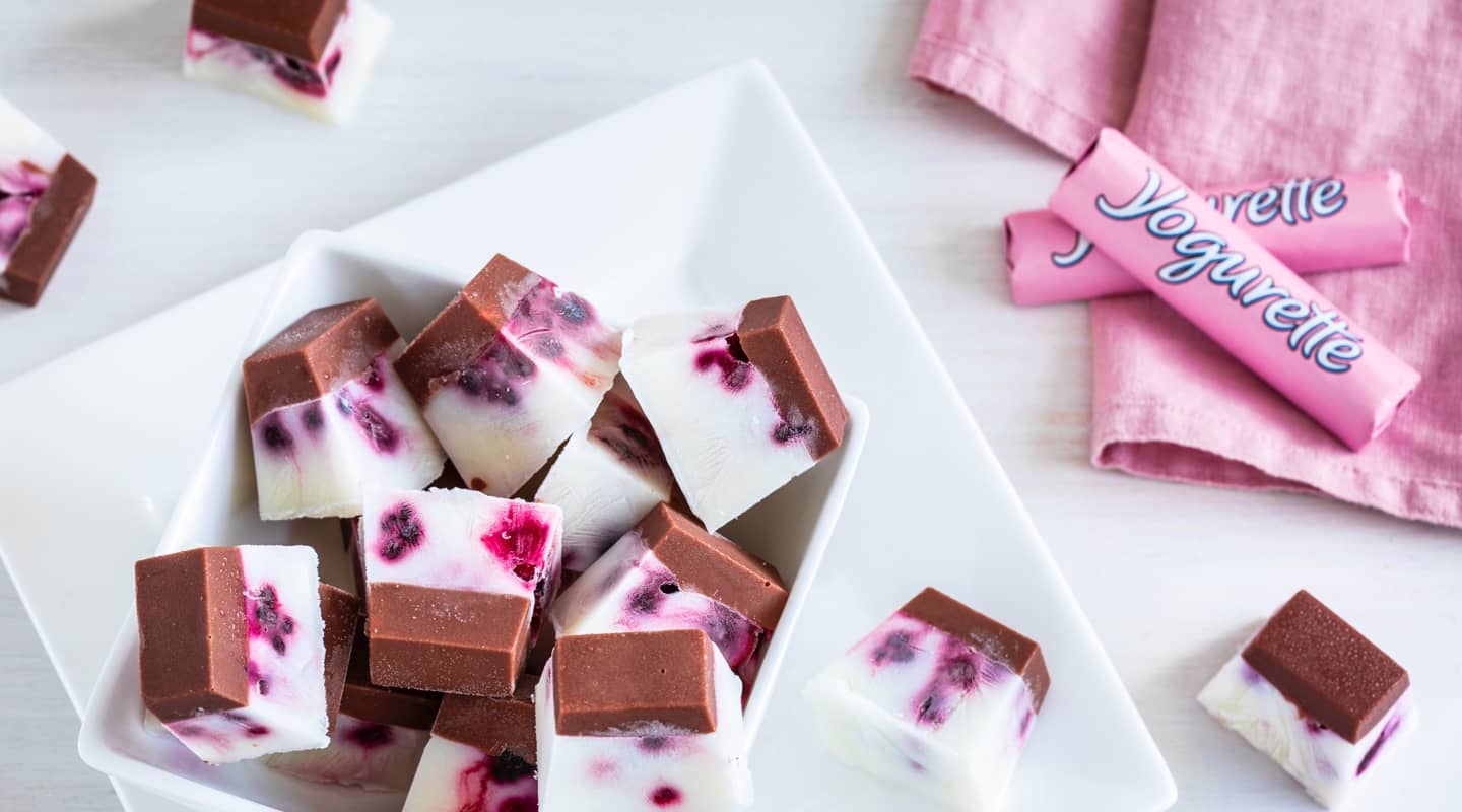 Frozen-Yogo-Bites | Rezept Yogurette | Yogurette